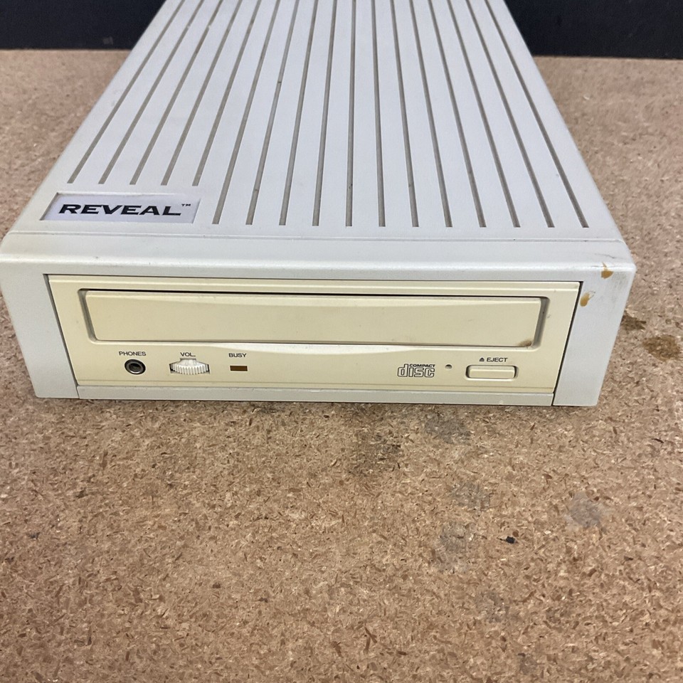 Vintage Reveal CD600 CD-ROM Drive Untested | eBay