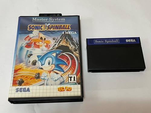 Sega Master System Tectoy : Sonic Spinball with box no manual | eBay