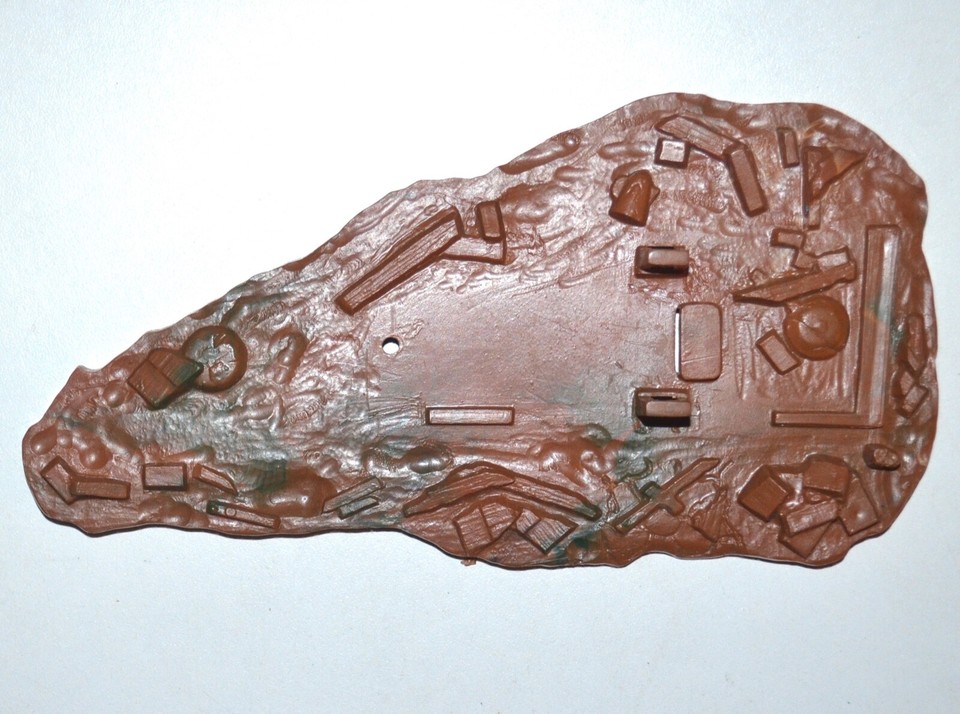 Rare Vintage 1960s Marx Army Playset Plastic Exploding Building Base ...