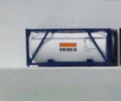 MTH PREMIER SEACO 20’ ISO TANK! O SCALE INTERMODAL CONTAINER | eBay