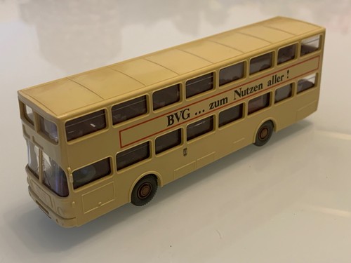 Wiking H0 MAN SD200 Doppeldecker Berlin Bus BVG | eBay.de