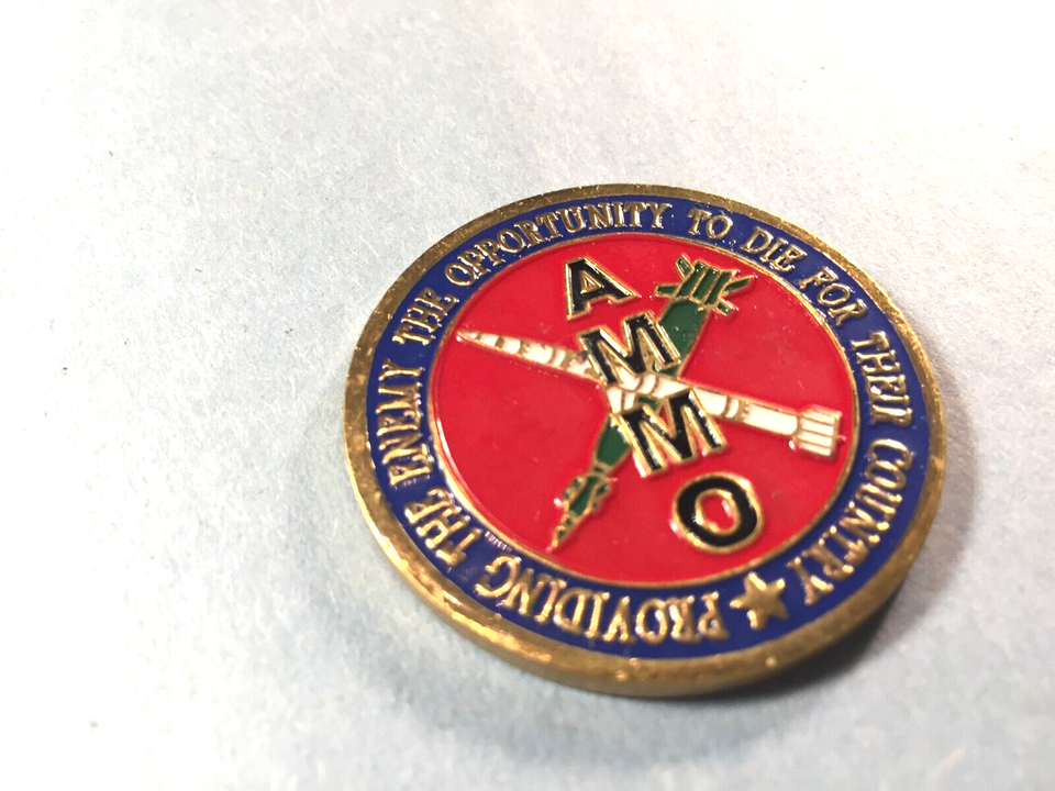US Army Challenge Coin -AMMO | eBay