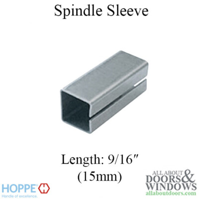Hoppe Spindle Sleeve Adapter For Hoppe Door Handles 8mm to 9mm Adapter ...