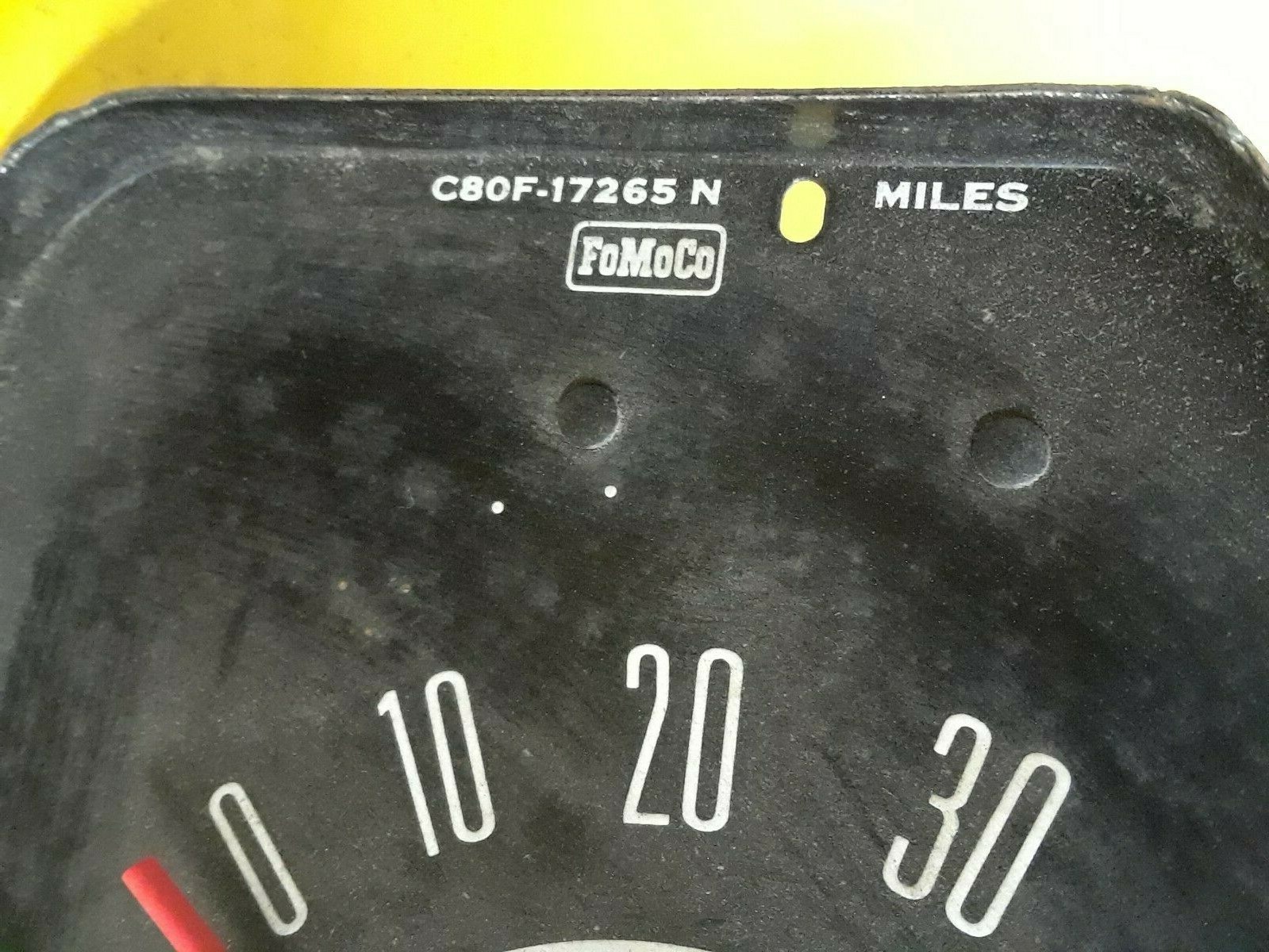 Ford 68 FAIRLANE Torino SPEEDOMETER ODOMETER C80F-17265-N - VERY RARE ...