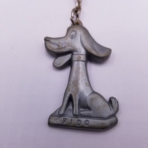 Fido Dachshund Keychain French Dog France 1960s Metal | eBay