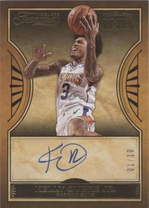 2018-19 Panini Chronicles - Timeless Ink Kelly Oubre Jr. #TT-KO Gold ...