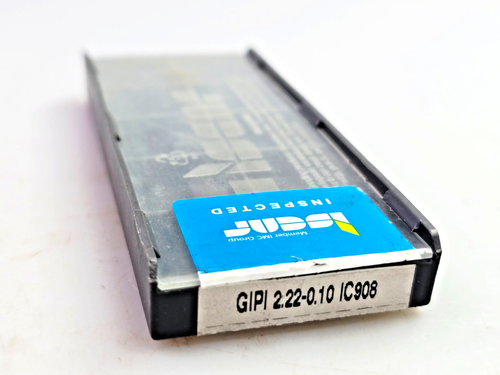 Iscar GIPI 2.22-0.10 IC908 Grooving Turning Parting Carbide Inserts ...