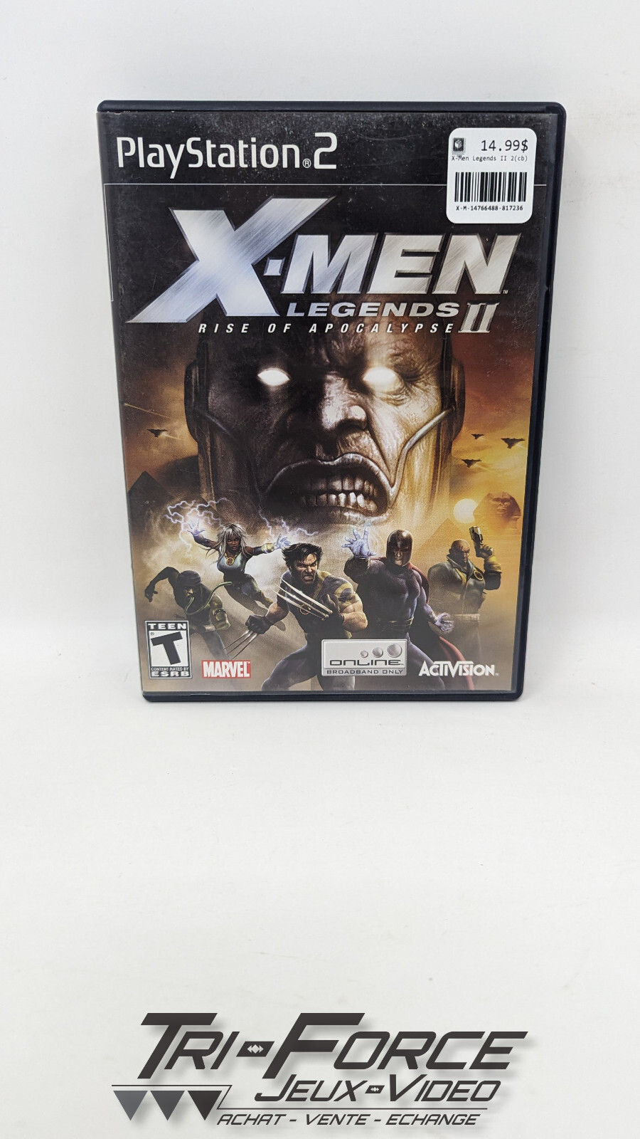 X-Men Legends II Rise of Apocalypse Playstation 2 PS2 CIB Complete ...