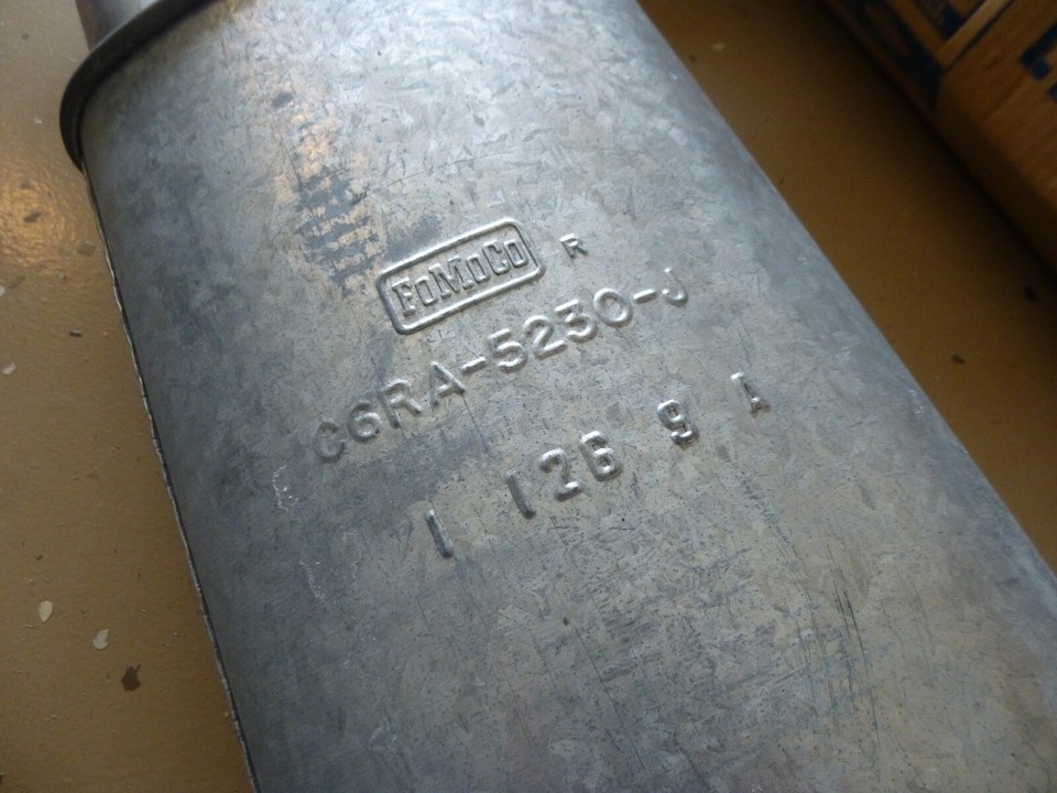 B5S-5230-A NOS Ford Muffler 1955 - 1957 Thunderbird | eBay