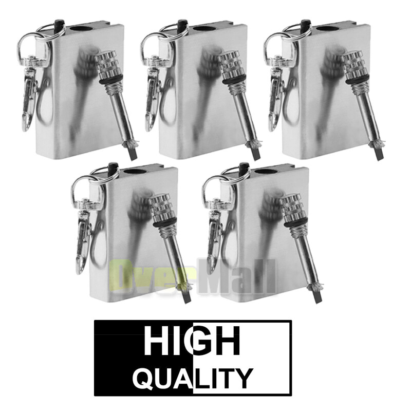 5x Waterproof Permanent Match Lighter, Endless Match, Survival Camp ...