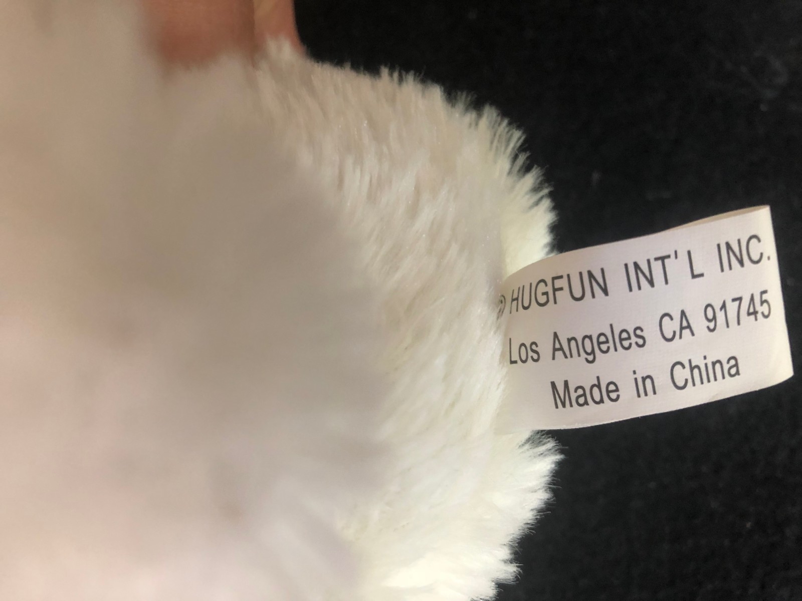 Hugfun Bunny Rabbit Snowball ROUND 6" tall Pink & White Chubby Bunny | eBay