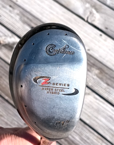 Confidence Golf Hyper Steel Z Series 21* Hybrid Graphite Shaft 41" M/RH ...