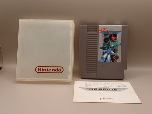 Gradius 5 Screw Nintendo Nes Tested Authentic game + manual with ...