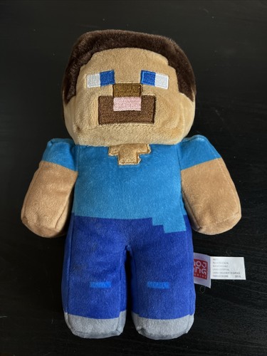 Minecraft Steve Plush Toy Stuffed Doll Figure 2021 Mattel | eBay