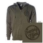 FACTORY EFFEX FACTORY EFFEX SCRIPT ZIP HOODIE / XXL 22-88818 | eBay