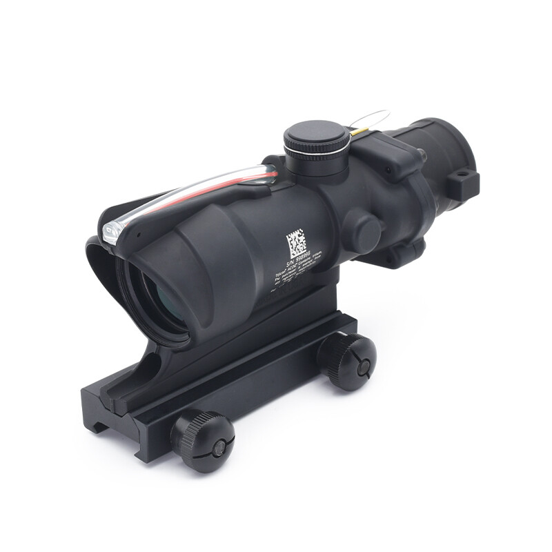 ACOG 4X32 New TA31 Red/Green Fiber Optics Scope Chevron Reticle Sight ...