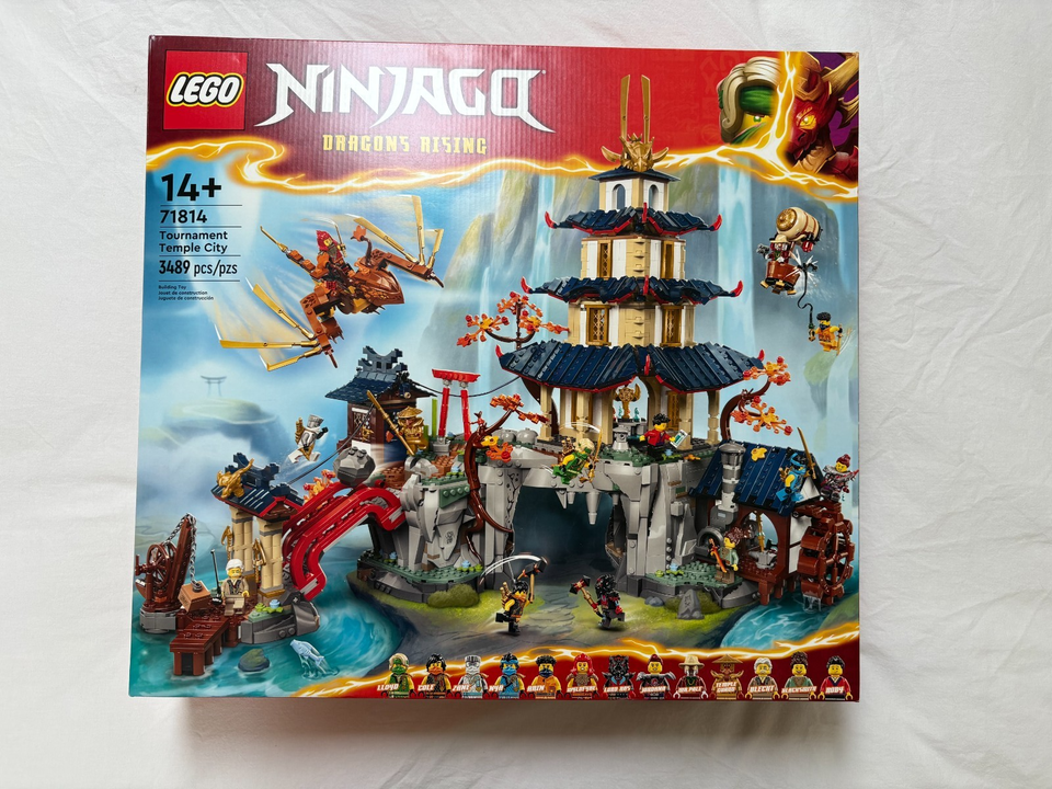 LEGO NINJAGO 71814 Tournament Temple City NISB READ DESCRIPTION | eBay