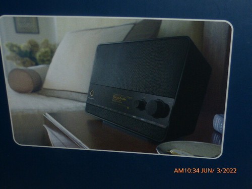 Sirius XM TTR1 Tabletop Internet Radio Automatic Time SiriusXM Alarm ...