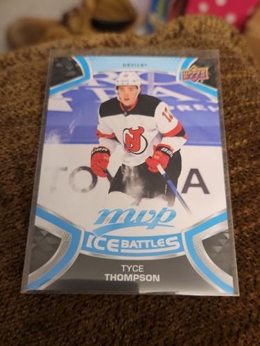 2021-22 Upper Deck MVP ICE BATTLES Tyce Thompson #239 NEW JERSEY DEVILS ...