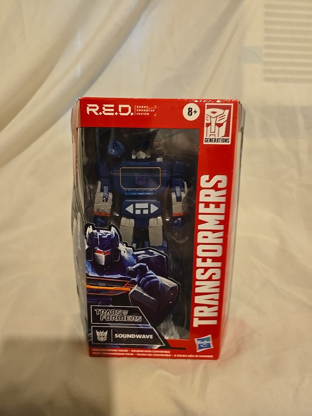 Hasbro Transformers R.E.D. Series Authentic Soundwave Action Figure ...