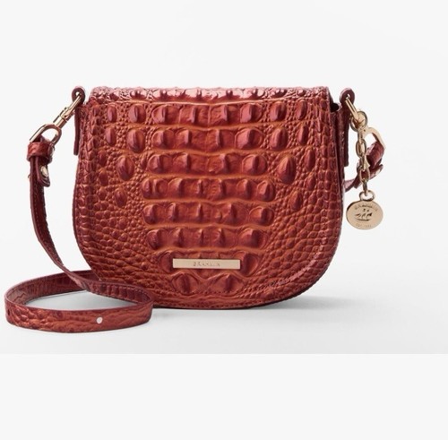 ️New BRAHMIN Briar Radiant Red Melbourne Crossbody Purse NWT | eBay
