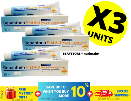 Bepanthen First Aid Antiseptic Wound Healing Cream 30g ( X 3 ) | eBay