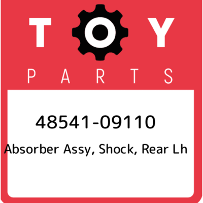 48541-09110 Toyota Absorber assy, shock, rear lh 4854109110, New ...