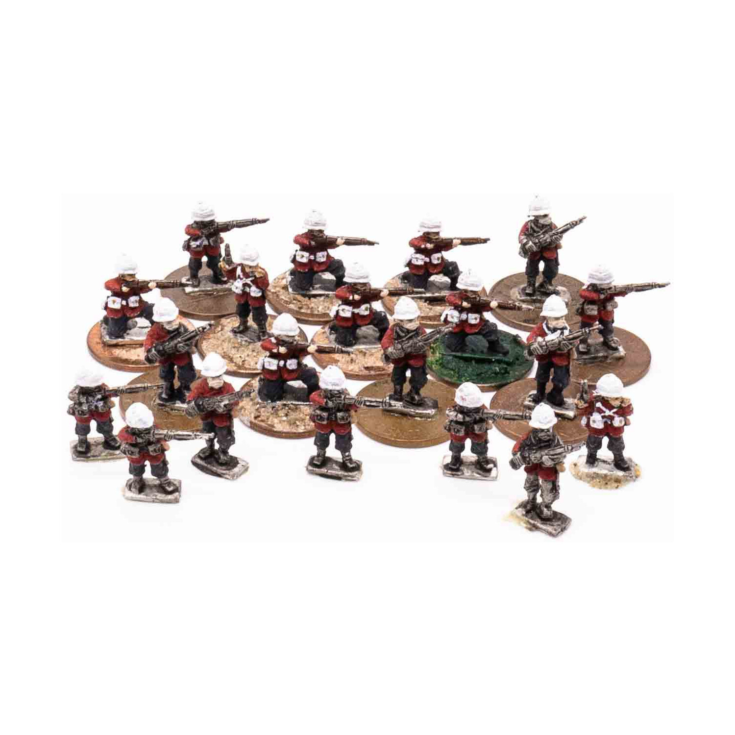 Pulp Adventures - Loose Miniatures Rebel Minis British Line Infantry #1 ...