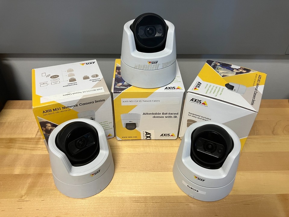 Axis M3115-LVE Outdoor Network Dome Camera - White | eBay