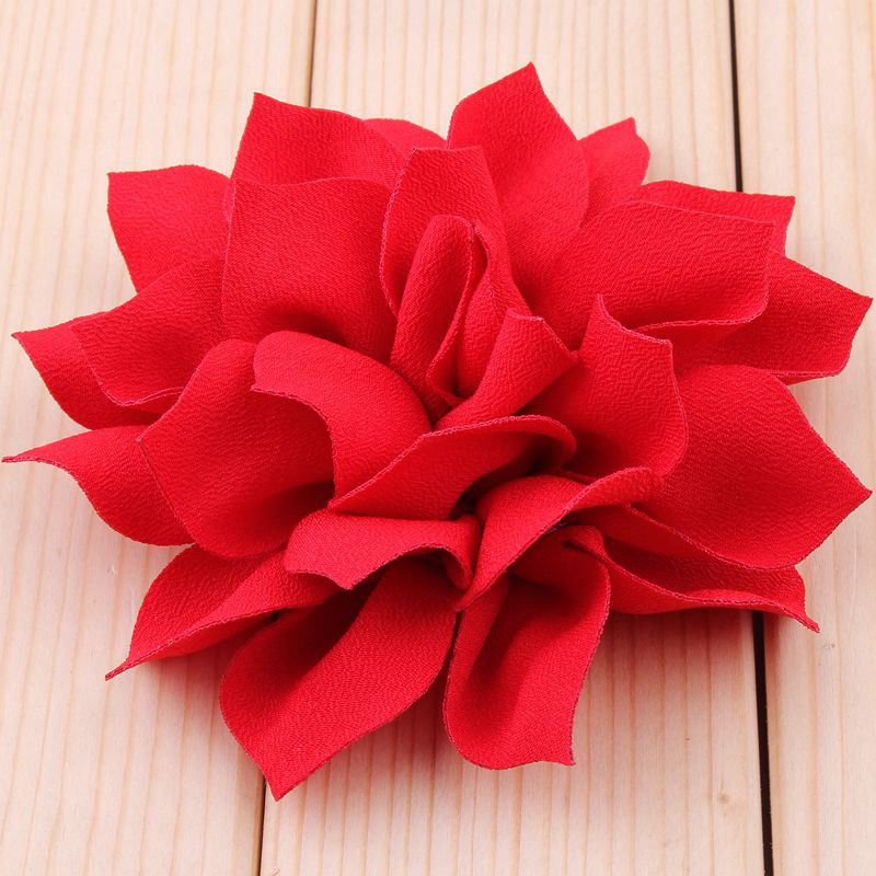 120pcs 3.6" Artificial Double-Layer Lotus Winter Fabric Flowers For ...