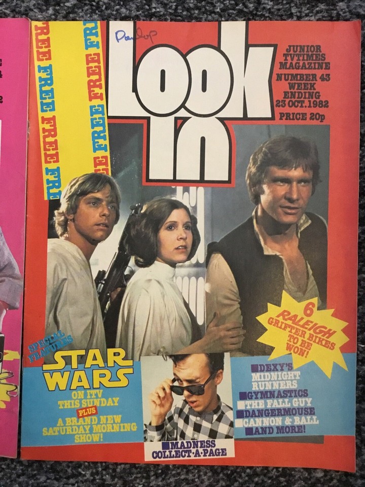 7 Vintage Look-In Magazines Bundle / Job Lot from 1981-82 VGC | eBay UK