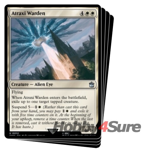 Atraxi Warden X4 M/NM Magic: The Gathering MTG Universes Beyond: Doctor ...