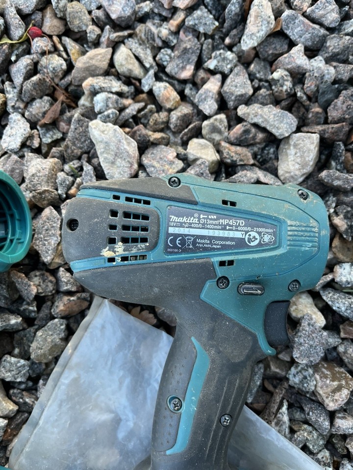 Spare And Repairs, Makita Cordless Drill Only Body Without Battery And ...