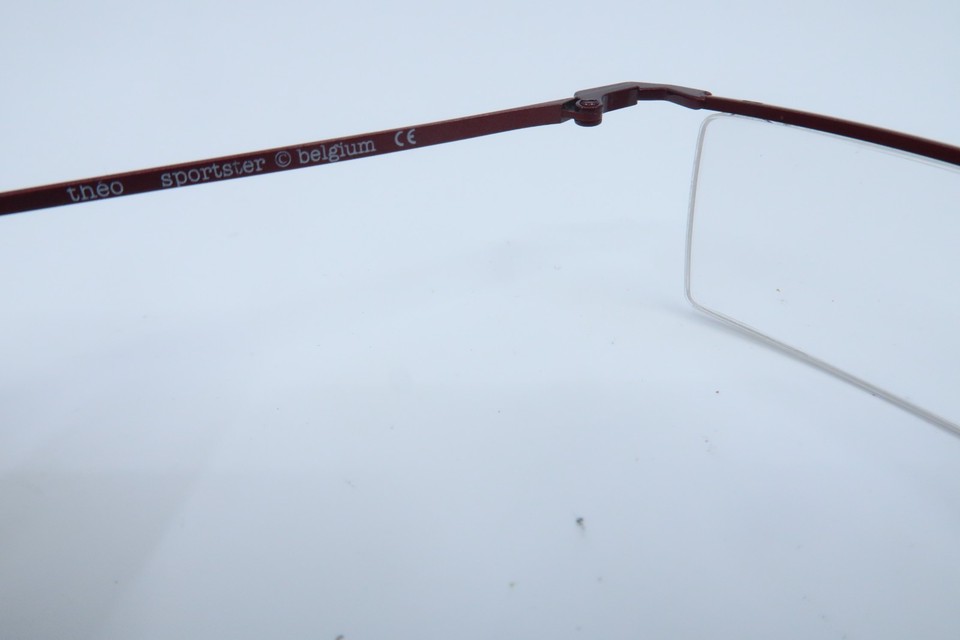 Vintage THEO eyeglasses frames mod Sportster made in Belgium 140mm NOS ...