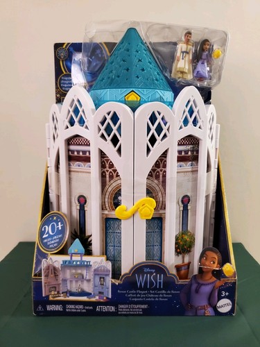 Mattel Disney Wish - Rosas Castle Dollhouse Playset - 2 Mini Dolls ...