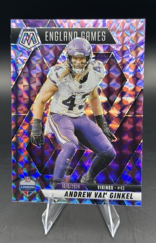 2025 Andrew Van Ginkel COLOR MATCH Panini Mosaic Reactive Purple Mosaic ...
