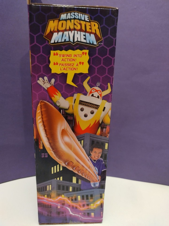 NickToons Massive Monster Mayhem Inflatable Bash Weapon Sword 4ft Long ...