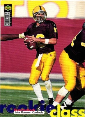 1997 UPPER DECK COLLECTOR'S CHOICE JAKE PLUMMER RC ROOKIE FOOTBALL CARD ...