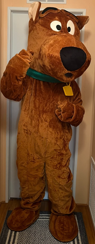 SCOOBY-DOO Large Giant Life-Size Mascot Cosplay Halloween ADULT SUIT ...