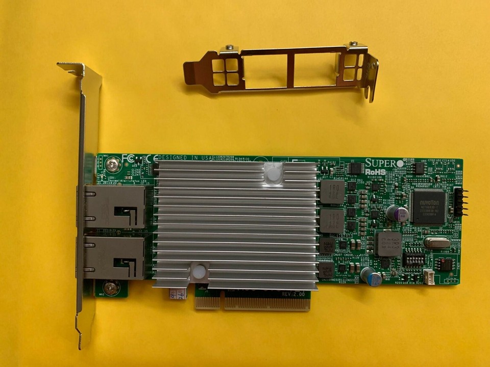 Intel X540-T2 X540-AT2 10G PCI-E Dual RJ45 Ports Ethernet Network ...