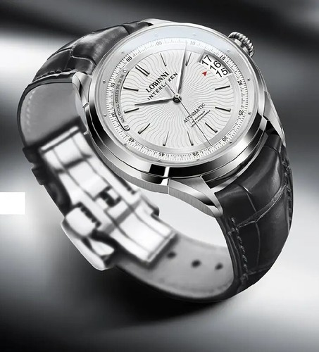 New LOBINNI Men's Automatic Mechanical Butterfly Clasp Simple Watch ...