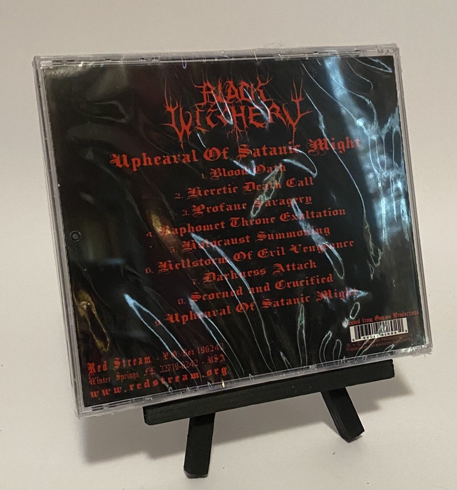 BLACK WITCHERY "Upheaval of Satanic Might" 2007 CD Black Death Metal ...
