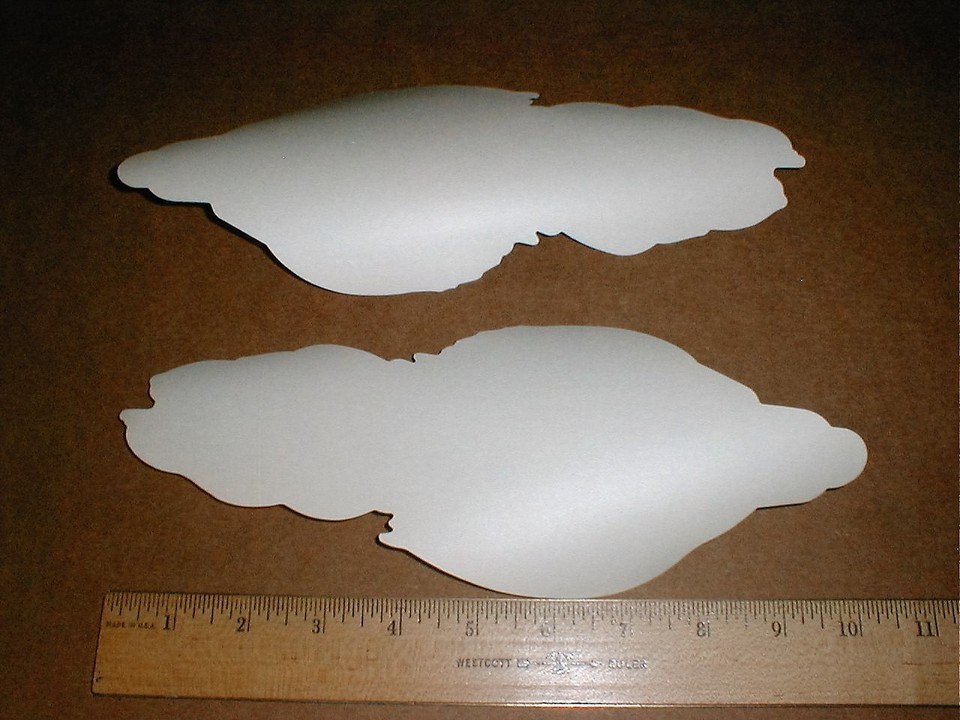 PAIR AC Delco Left-Right Fire Ring Spark Plugs Drag Racing Decal ...