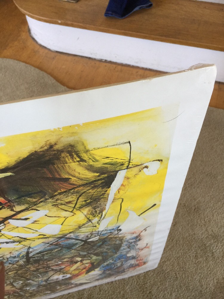 Kenneth Callahan Rare Signed poster 92/100 PONCHO Auction 1982 | eBay