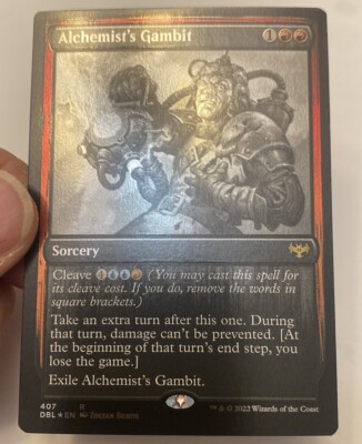 Alchemist's Gambit - Silver Screen Foil, Innistrad: Double Feature MTG ...