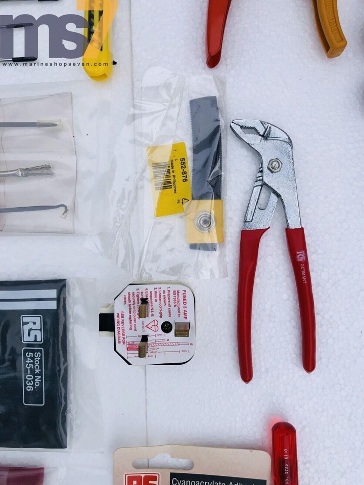 RS COMPONENTS ELECTRO-MECHANICAL TOOL KIT WITH ACCESSORIES AS SHOWN # ...