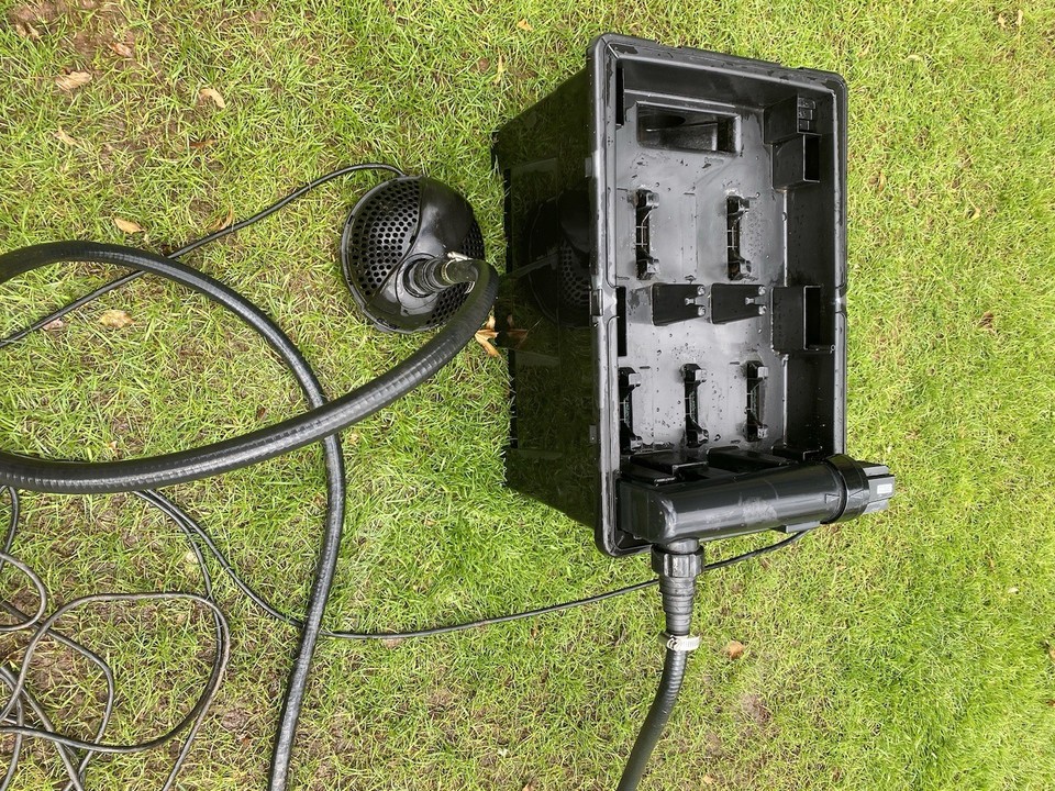 OASE PONTEC MULTICLEAR FILTER SET 15000 COMPLETE KIT KOI POND PUMP ...