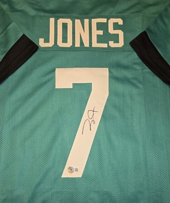 NFL AUTOGRAPHED CUSTOM JERSEY Zay Jones Jags Beckett Certified | eBay