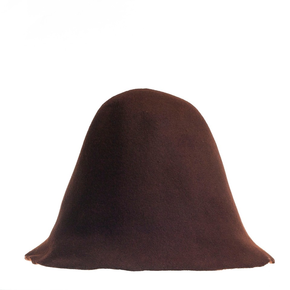 Wool felt cone hood body woolfelt millinery block base hat fascinators ...
