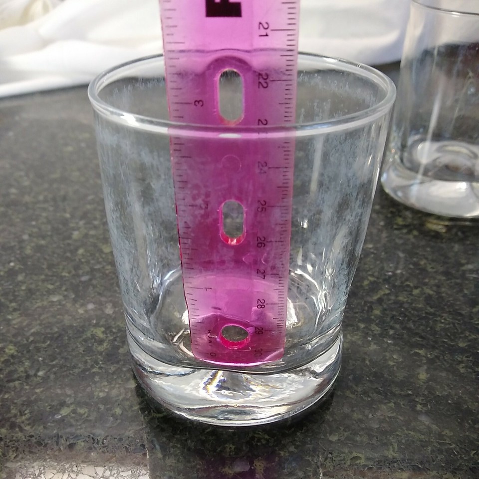 Pinched DIMPLED Tumblers DRINKING GLASSES LOWBALL 10 Oz Set of 4 Like ...